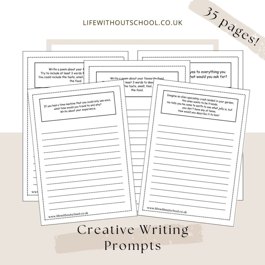 Creative Writing Worksheets for Kids - 35 Pages