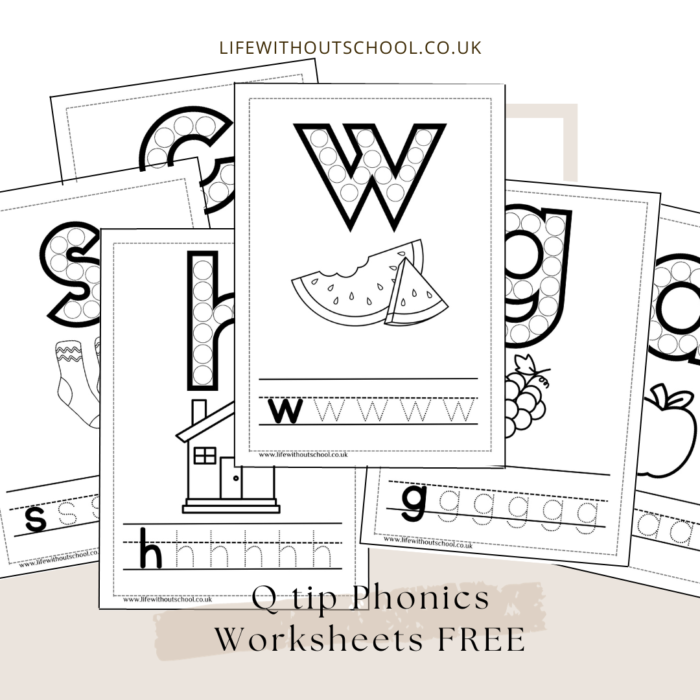 Phonics Worksheets for Preschool – Free Printables